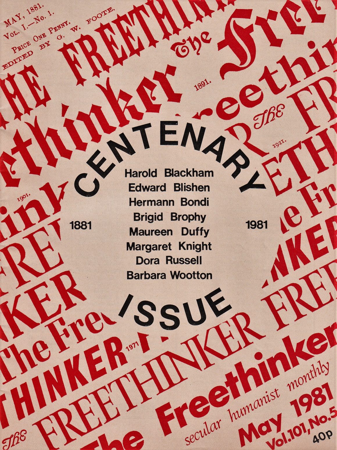 Freethought and secularism - The Freethinker