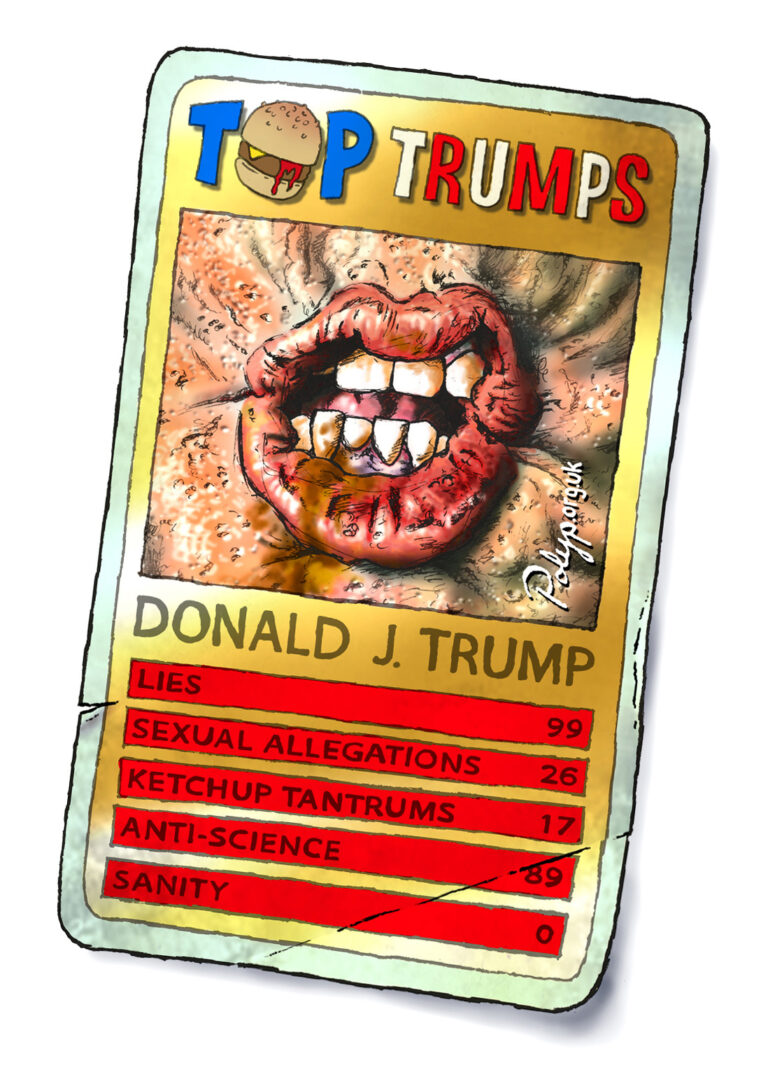 Image of the week: 'Top Trumps' - The Freethinker