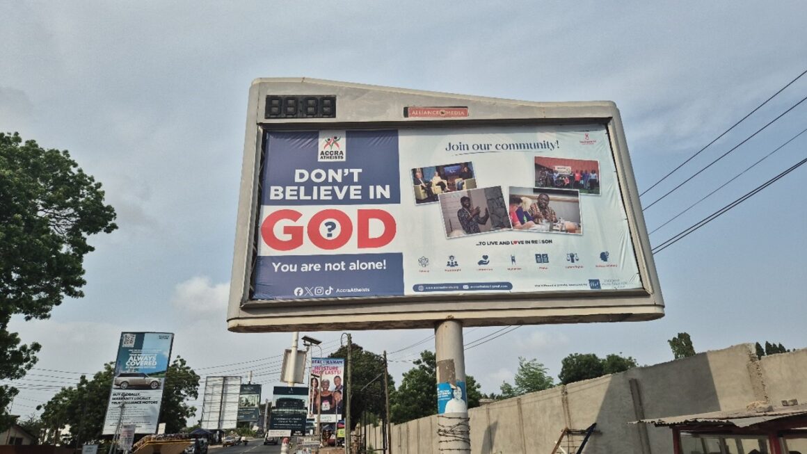 Report: first-ever atheist billboard in Africa unveiled in Ghana - The ...